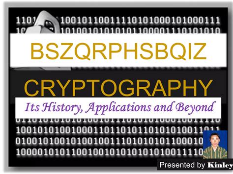 Cryptography Its History Application And Beyond PPT Physics Science