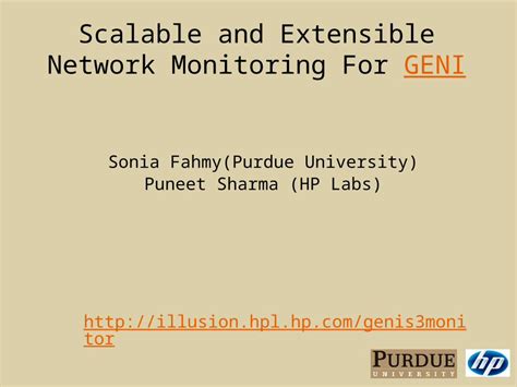 Pptx Scalable And Extensible Network Monitoring For Scalable And