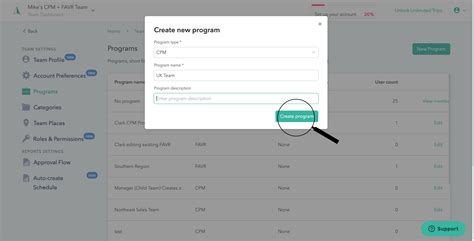 How To Create A Cpm Program Everlance Help Center