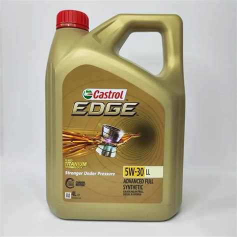 Моторное масло Castrol EDGE 5w30, LL, 4 л 15668E/15669A - выгодная цена ...