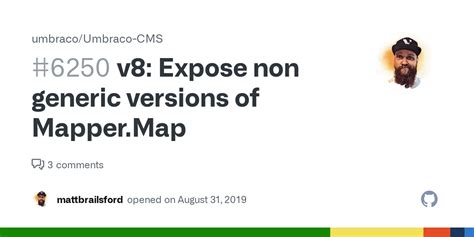 V8 Expose Non Generic Versions Of Mappermap · Issue 6250 · Umbraco