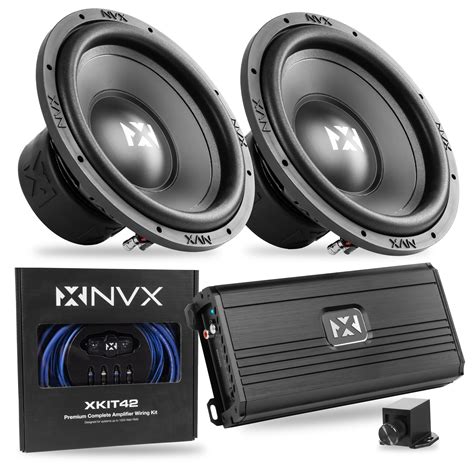 2000w Peak 1000w Rms N Series Dual 12 Subwoofer Bass Package With