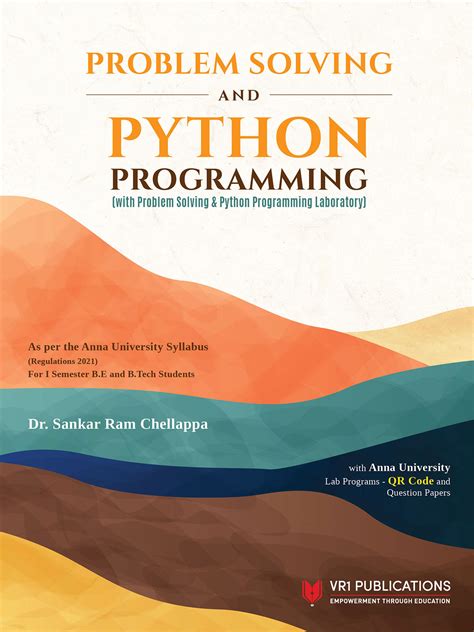 Problem Solving And Python Programming With Lab