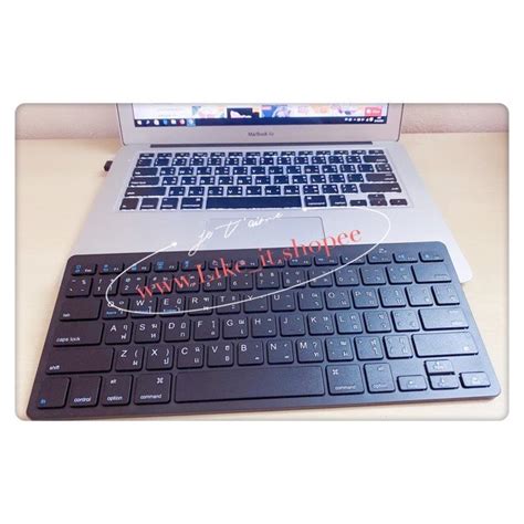 คีย์บอร์ดไร้สาย Bluetooth Keyboard Wireless Ultra Slim รุ่น Bk3001 คีย์บอร์ดบลูทูธ แป้นพิมพ์ภาษา