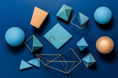 3d立体几何图形图片素材 正版创意图片600103454 摄图网