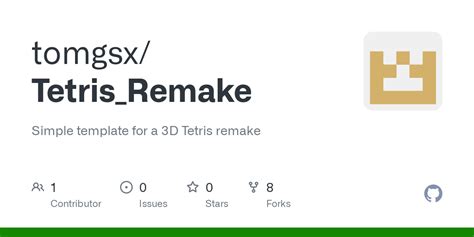 Github Tomgsxtetrisremake Simple Template For A 3d Tetris Remake