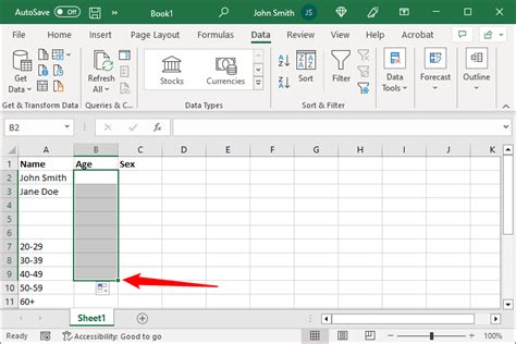 How To Add A Drop Down List To A Cell In Excel