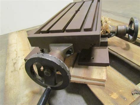 Wilton Demanders 10x24 Compound Cross Slide Milling Drilling Table Sweden Made Ebay
