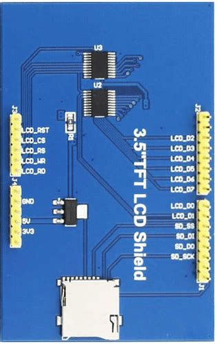 DUE Please Help Me Identify TFT Pins For Use With UTFT Displays Arduino Forum