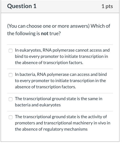 Solved Question Pts You Can Choose One Or More Answers Chegg