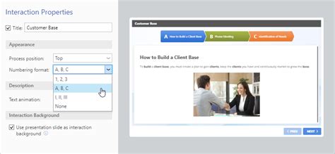 Process Interaction Properties