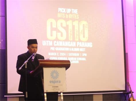 Program CS110 PICK UP THE BITS BYTES UiTM NewsHub