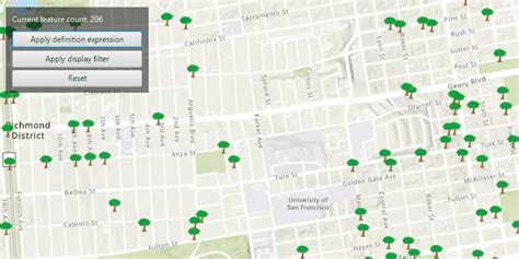 Filter By Definition Expression Or Display Filter Arcgis Maps Sdk For