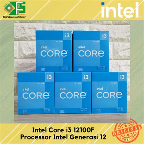 Jual Intel Core I F Box Processor Intel Gen Socket Lga Resmi Kota Bandung