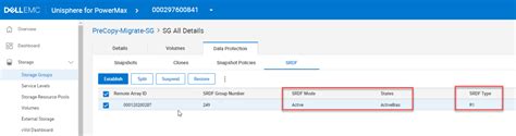 Walkthrough Pre Copy With Metro Based Non Disruptive Migration Dell Powermax Data Mobility