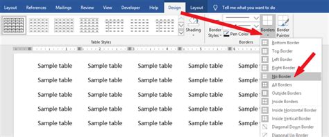 How To Hide Table Lines In Word Software Accountant