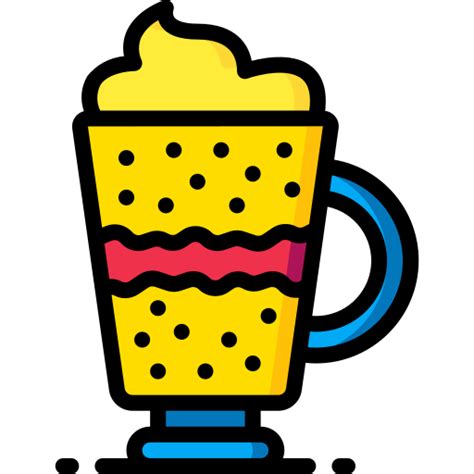 밀크 쉐이크 아이콘 Basic Miscellany Lineal Color Freepik