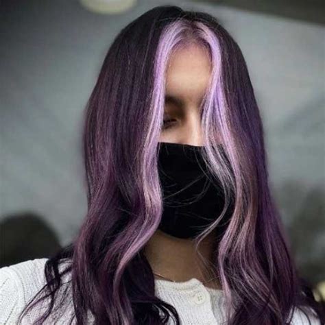 مدل رنگ موی تکه ای جلو سر از جدیدترین ژورنال ها