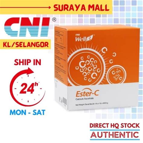Cni Well3 Ester C 3rd Generation Of Vitamin C 60 X 500mg Body