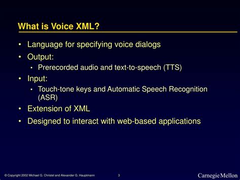Ppt Voice Xml And Speech Applications Powerpoint Presentation Free