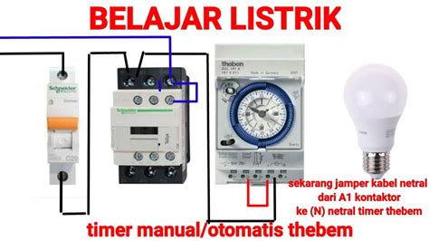 Cara Kerja On Delay Timer Pada Instalasi Listrik Yout