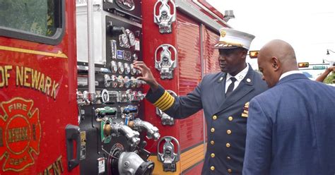 Newark Blesses 5 New Fire Engines With Tower Ladder On Order Newark