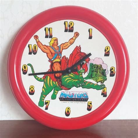 Se Produkter Som Liknar He Man Motu Klocka 1984 Matte På Tradera