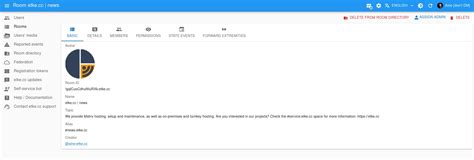 Etkecc Synapse Admin Service