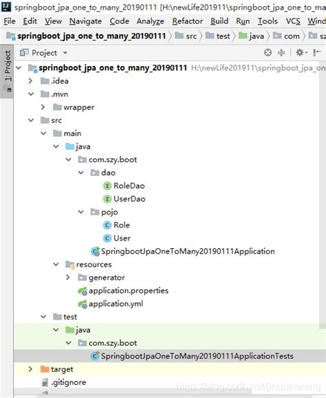 Springboot整合jpa（多对一，一对多）（mybatis自动生成）mybatis Jpa 多对多 Csdn博客