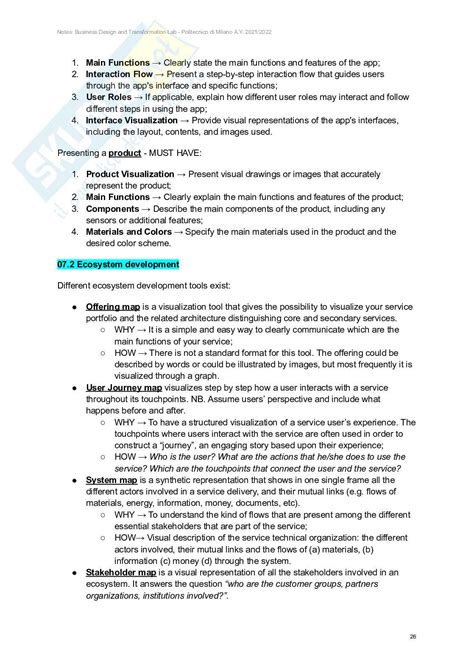 Appunti Business Design And Transformation Lab