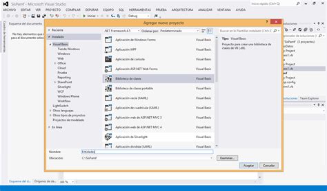 Recursos Visual Studio Código Fuente Como Crear Un Proyecto En Vbnet