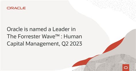 Yolanda Pinto On Linkedin Oracle Named A Leader In Human Capital