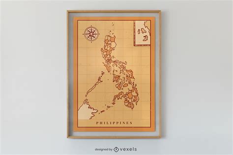 Philippine Map Design