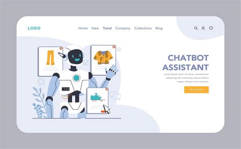 Chat Bot Web Or Landing Ai Powered Customer Service Online Consultation 45374438 Vector Art At