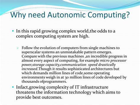 Ppt Autonomic Computing Powerpoint Presentation Free Download Id 1637682