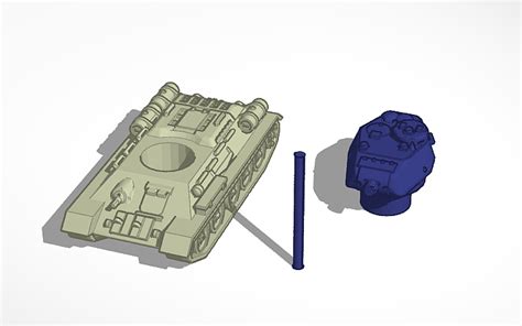 3d Design T 34 85 Tinkercad