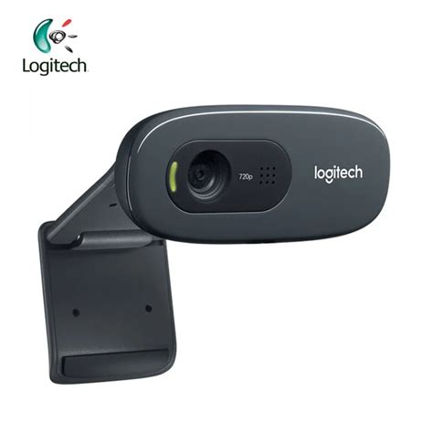 Logitech C HD Vid P Webcam Built In Micphone USB Mini Computer Camera For PC Laptop