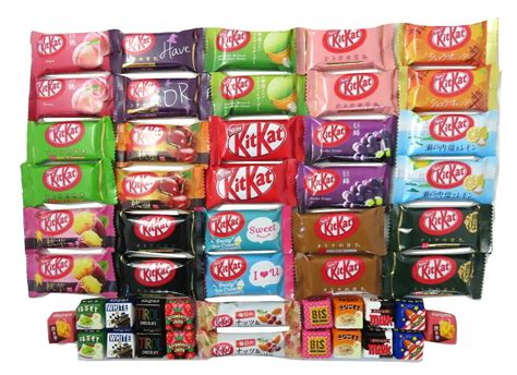 50 Japanese Kit Kat Flavors List Japanese Candy Box India Ubuy
