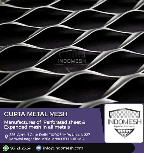 Aluminium Showroom Mesh Cladding For Building Design Pattern Fasade At Rs 370 Sq Ft In Delhi