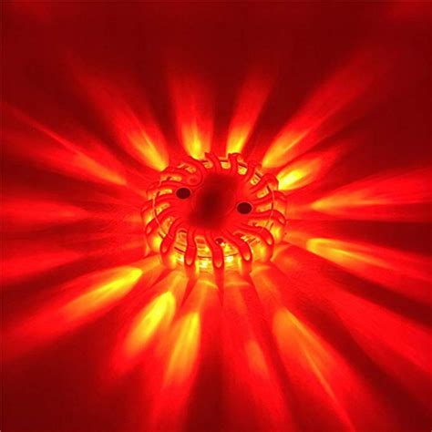Led Road Flare Red Led Safety Flare Flashlight Mag Vicedeal