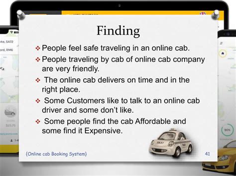 Online Cab Booking System Ppt Presentation Pptx Auto Rentals Automotive