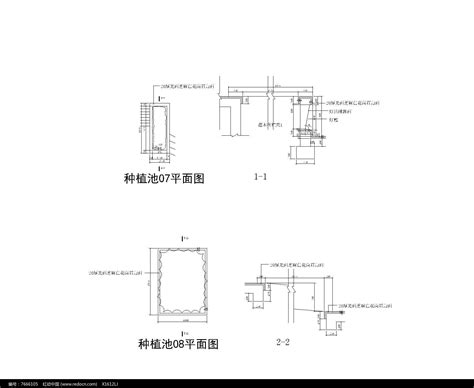 矩形种植池图片下载 红动中国