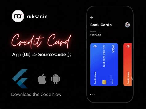 Bank Credit Card App Ui Animation Bundle With Flutter By Ruksar Ahmed On Dribbble