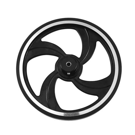 500mmx6mmx20mm Industrial Aluminum Rubber Measuring Encoder Meter Wheel For Industrial Encoder