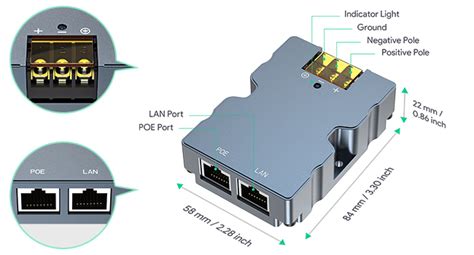 Amazon Com EDUP W Starlink High Performance GigE PoE Injector Kit Starlink Dishy Cable