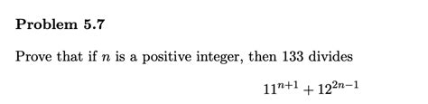 Answered Prove That If N Is A Positive Integer Bartleby