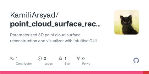 Github Kamiliarsyad Point Cloud Surface Reconstruction