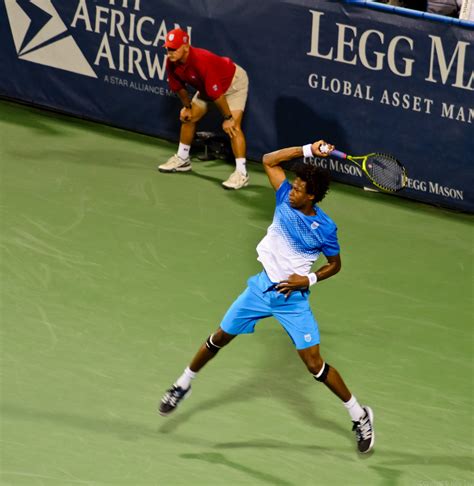 Gael Monfils At The Legg Mason Tennis Classic Kyle T Flickr