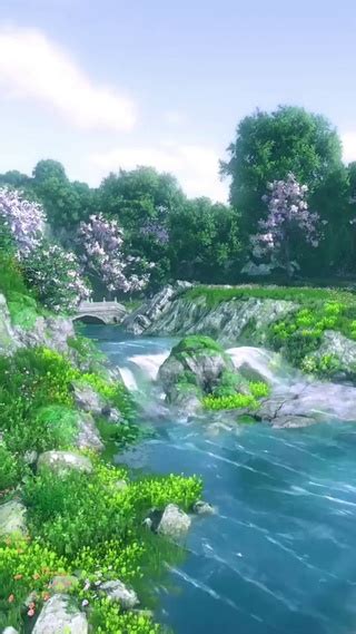 高山流水 风景手机动态壁纸 风景手机壁纸下载 元气壁纸