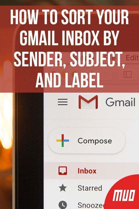 How To Sort Your Gmail Inbox By Sender Subject And Label Artofit